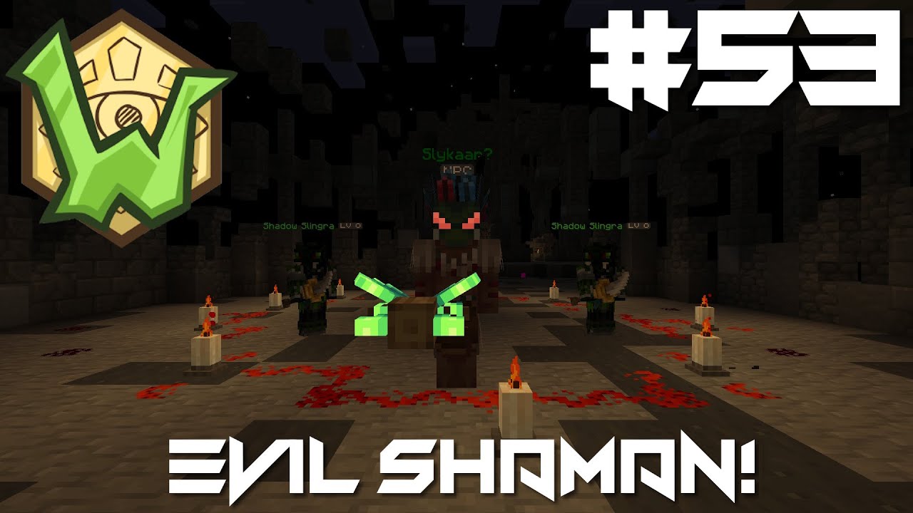 Evil Shaman! - Minecraft Wynncraft #53 - YouTube