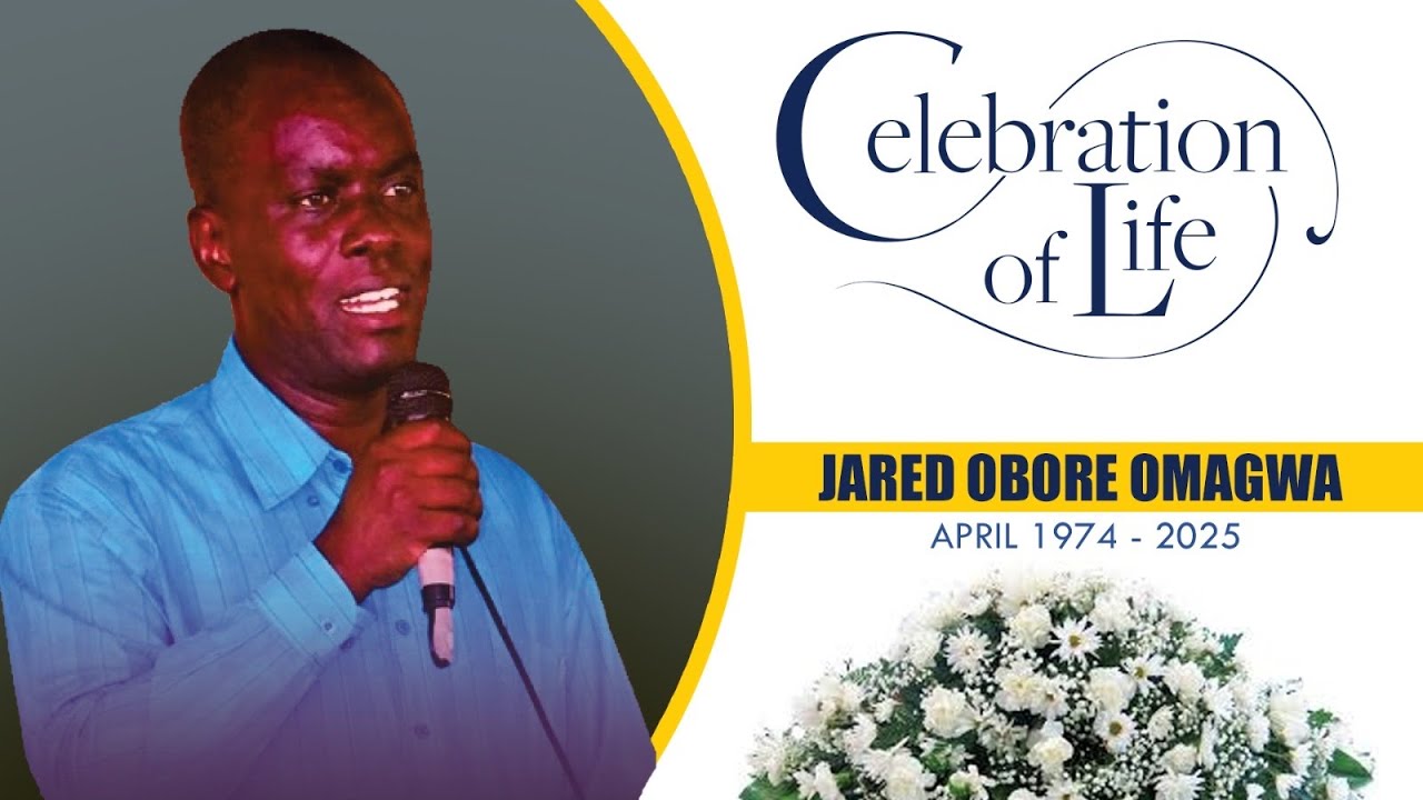 CELEBRATING OF LIFE OF JARED OBORE OMAGWA - YouTube