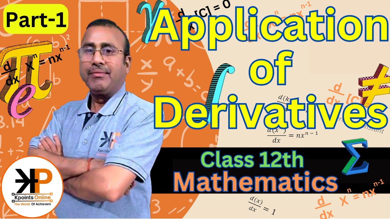 Math Takes Flight! Applications of Derivatives (Part 1) - AT Sir Crash ...