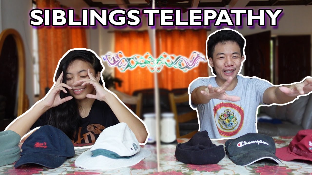ARE WE REALLY SIBLINGS!? | Siblings Telepathy Challenge - YouTube