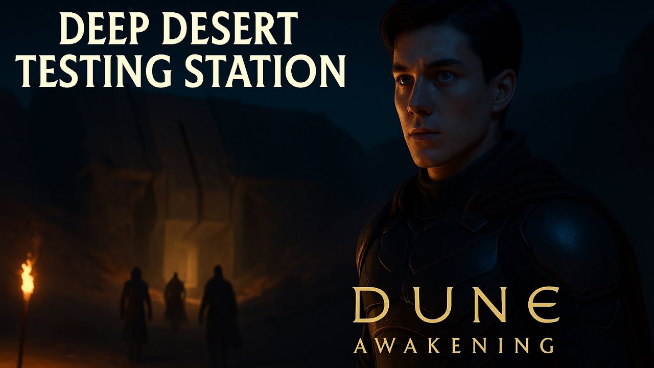 Dune Awakening - Deep Desert Testing Station in the PvP Zone - YouTube