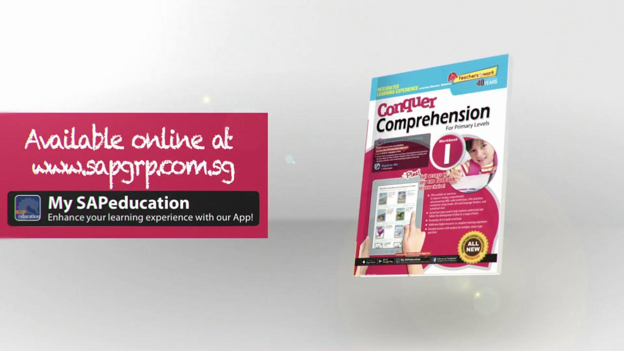 Conquer Comprehension for Primary Levels - YouTube
