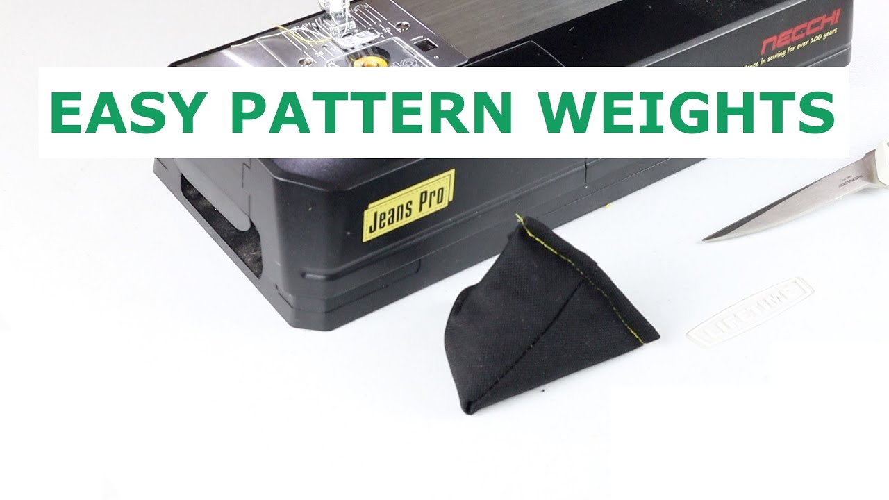Easy way to make pattern weights - YouTube
