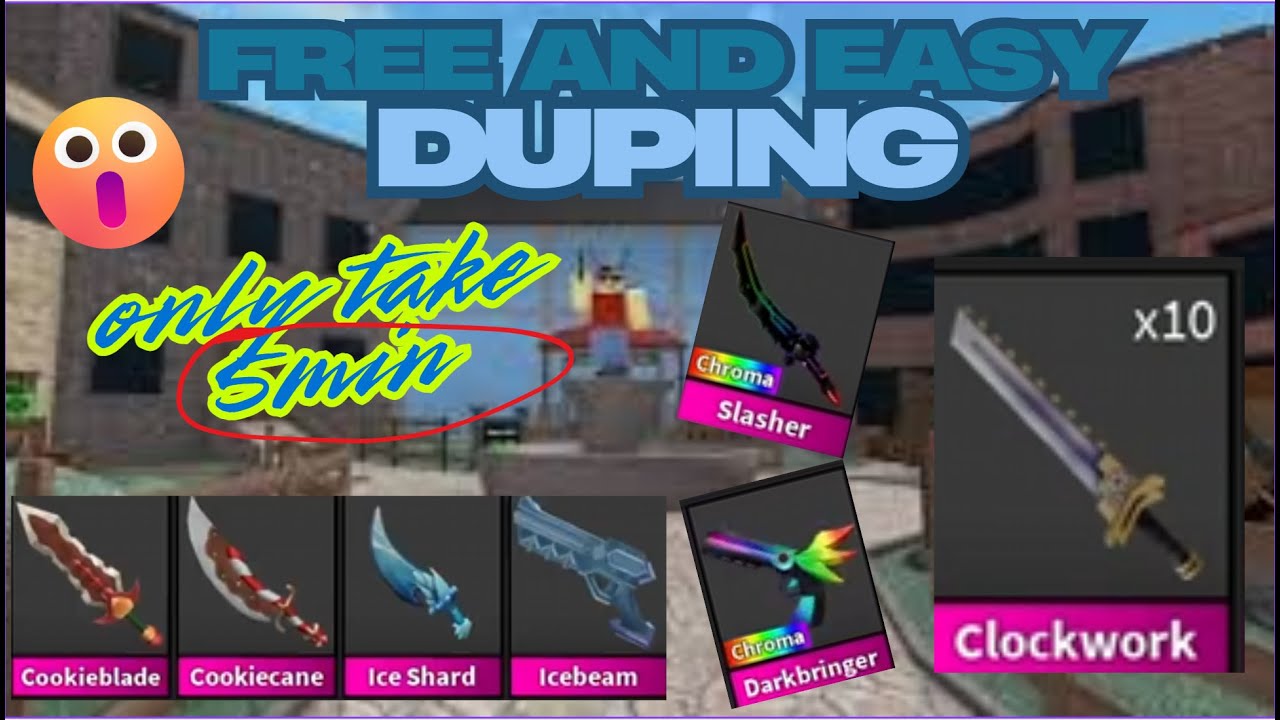 🔥NEWLY UPDATED🔥 MM2 DUPE SCAM| DUPE | HIDE GODLIES!🔥 PASTEBIN IN ...