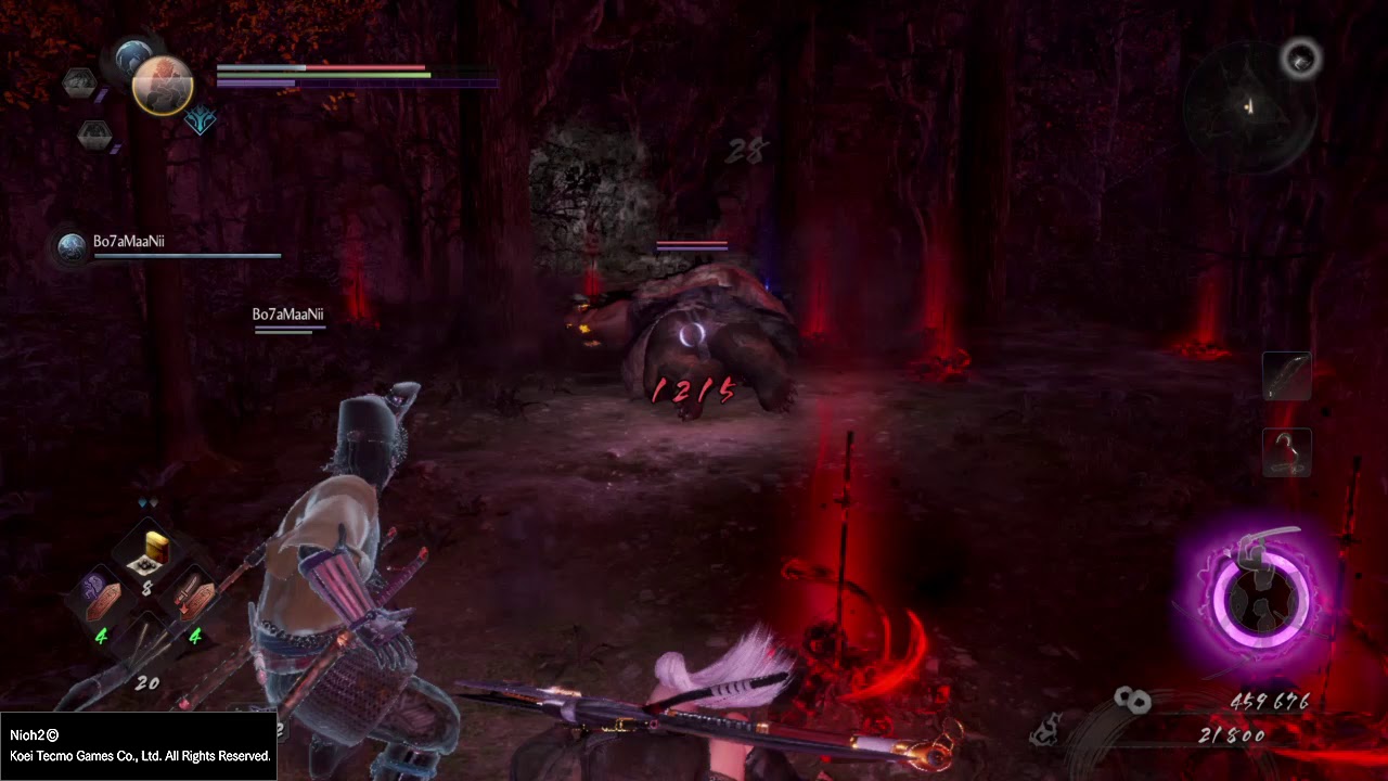Nioh 2, one eyed oni - YouTube