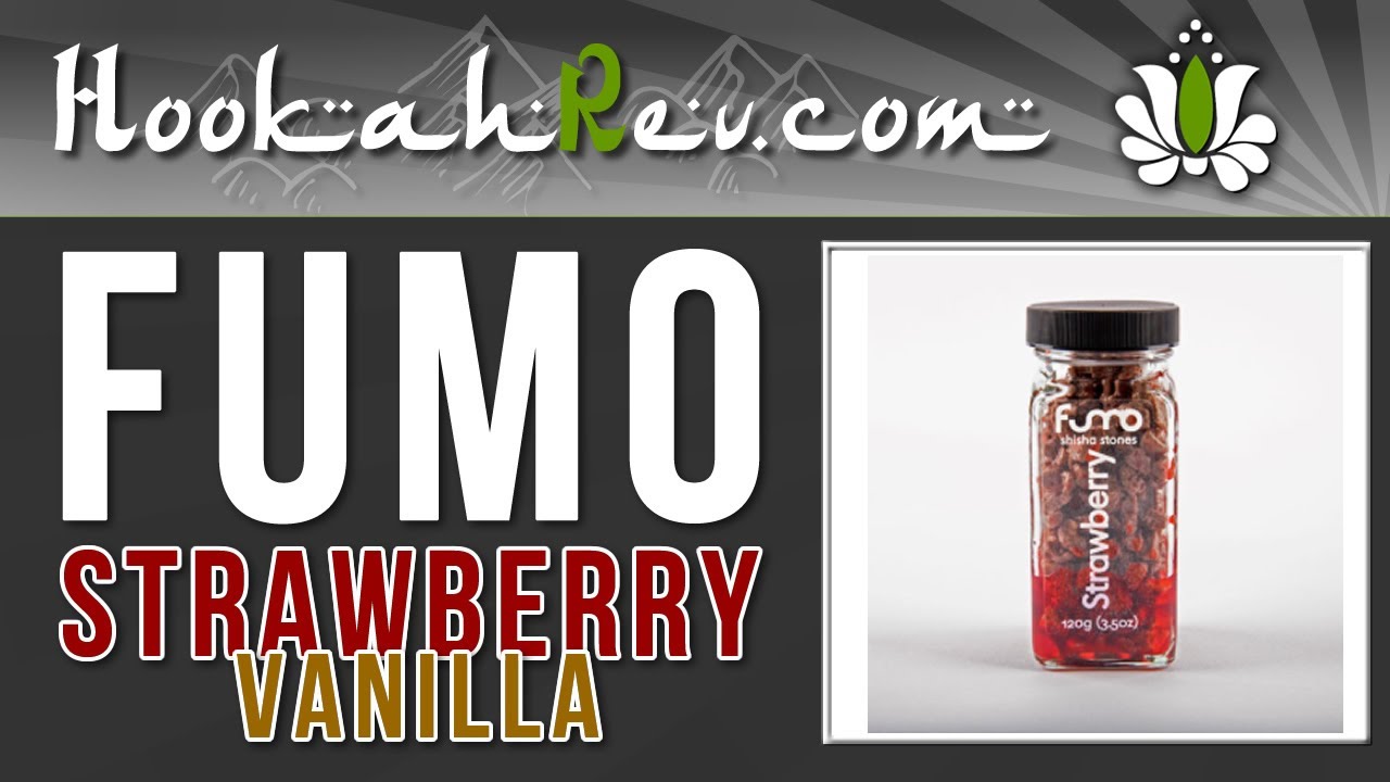 FUMO STRAWBERRY & VANILLA SHISHA STONES - YouTube