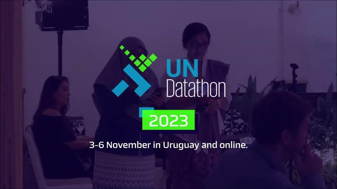 UN Datathon 2023 promotion video 1 - YouTube
