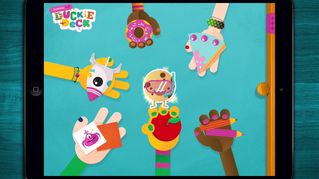 ∞ Sharing with Duckie Deck - Teach Kids that sharing is caring - iOS ...
