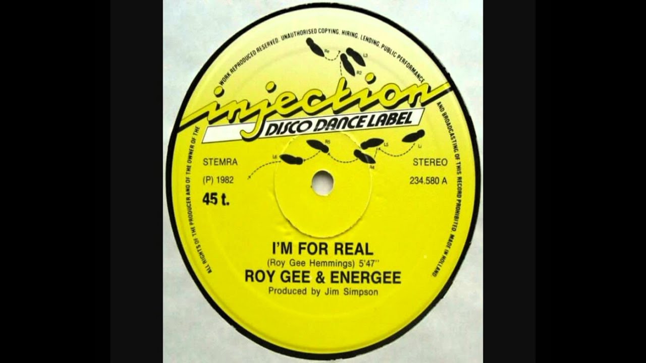 Roy Gee & Energee - I'm For Real (Vinyl) - YouTube