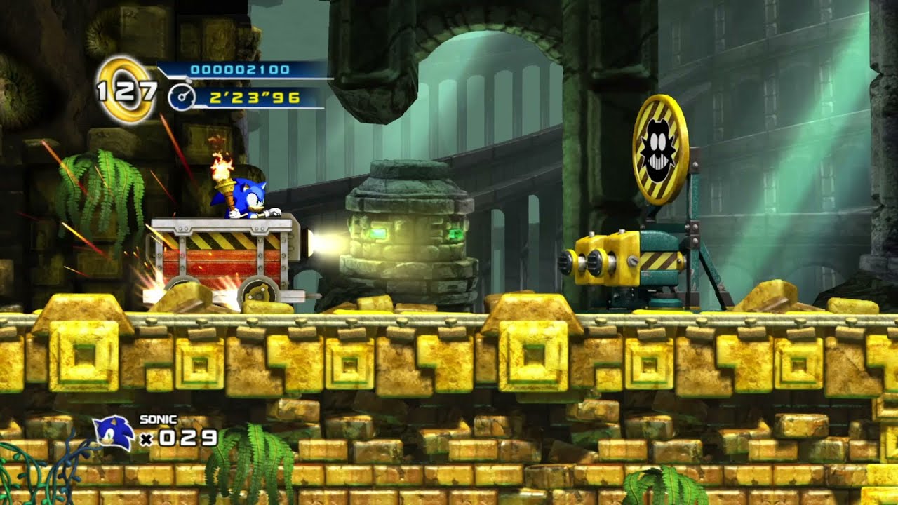 Sonic the Hedgehog 4: Episode I - Lost Labyrinth Zone (Act 2) - YouTube