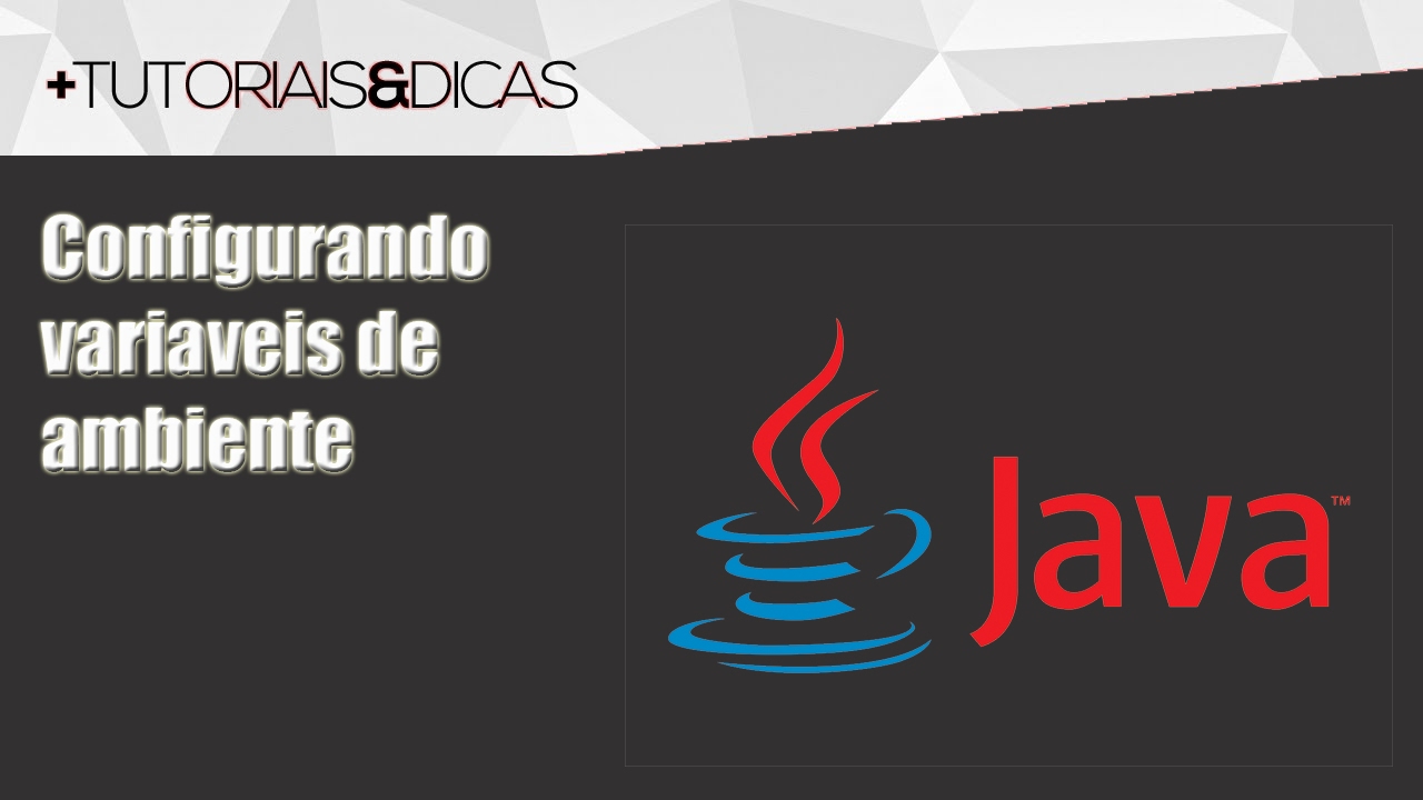 VARIÁVEIS DE AMBIENTE JAVA + JDK - YouTube