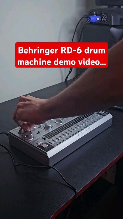 behringer RD-6 drum machine demo video... #shorts #behringer - YouTube