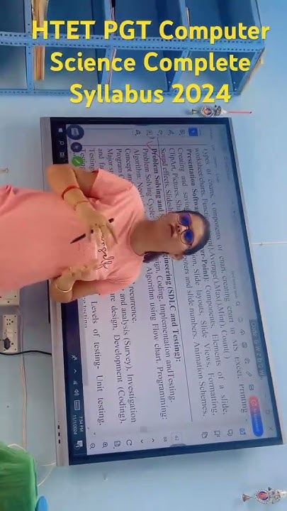 HTET PGT Computer Science Computer Science 2024 - YouTube
