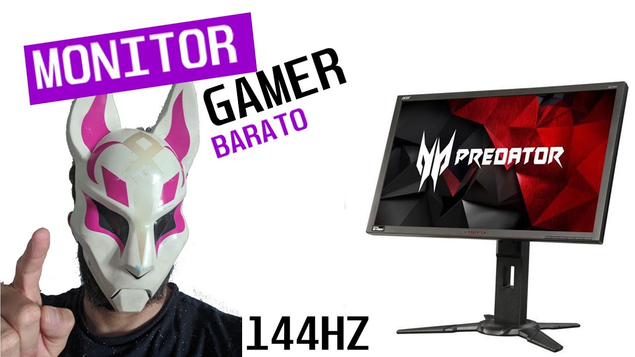 Monitor Gaming 144HZ BARATO! 🤑 Review en Español. [Acer Predator XB240h ...