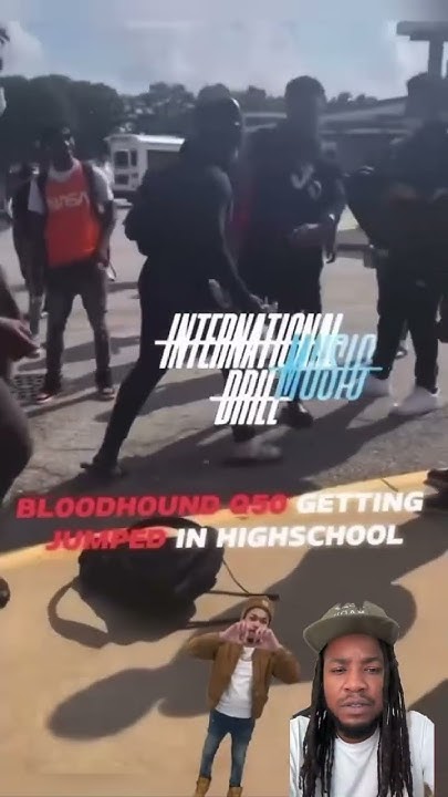 Bloodhound Q50 getting rolled at his high school 🥊 🤕 - YouTube