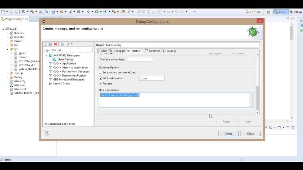 STM32CubeMX and System Workbench for STM32 Semihosting in 5 steps - YouTube