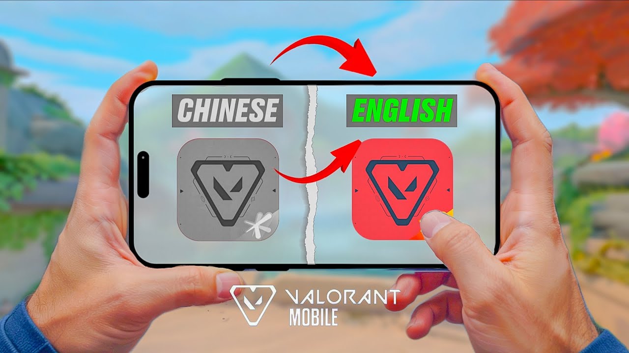 How To Change Valorant Mobile Language In English - YouTube