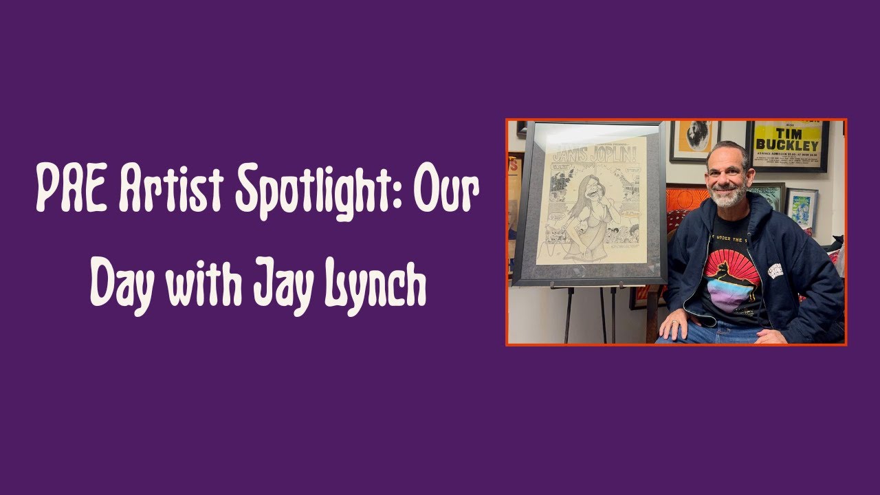 PAE Artist Spotlight: Our Day with Jay Lynch - YouTube