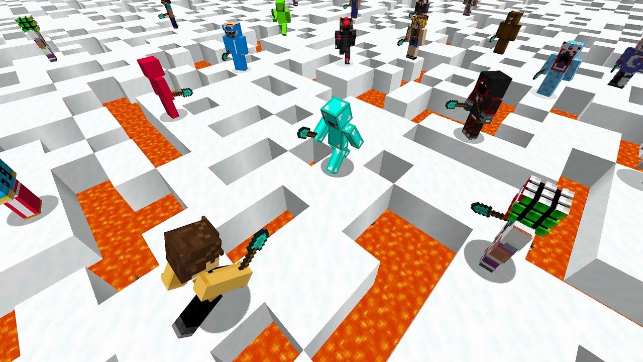 I HOSTED THE BIGGEST SPLEEF EVENT... - YouTube