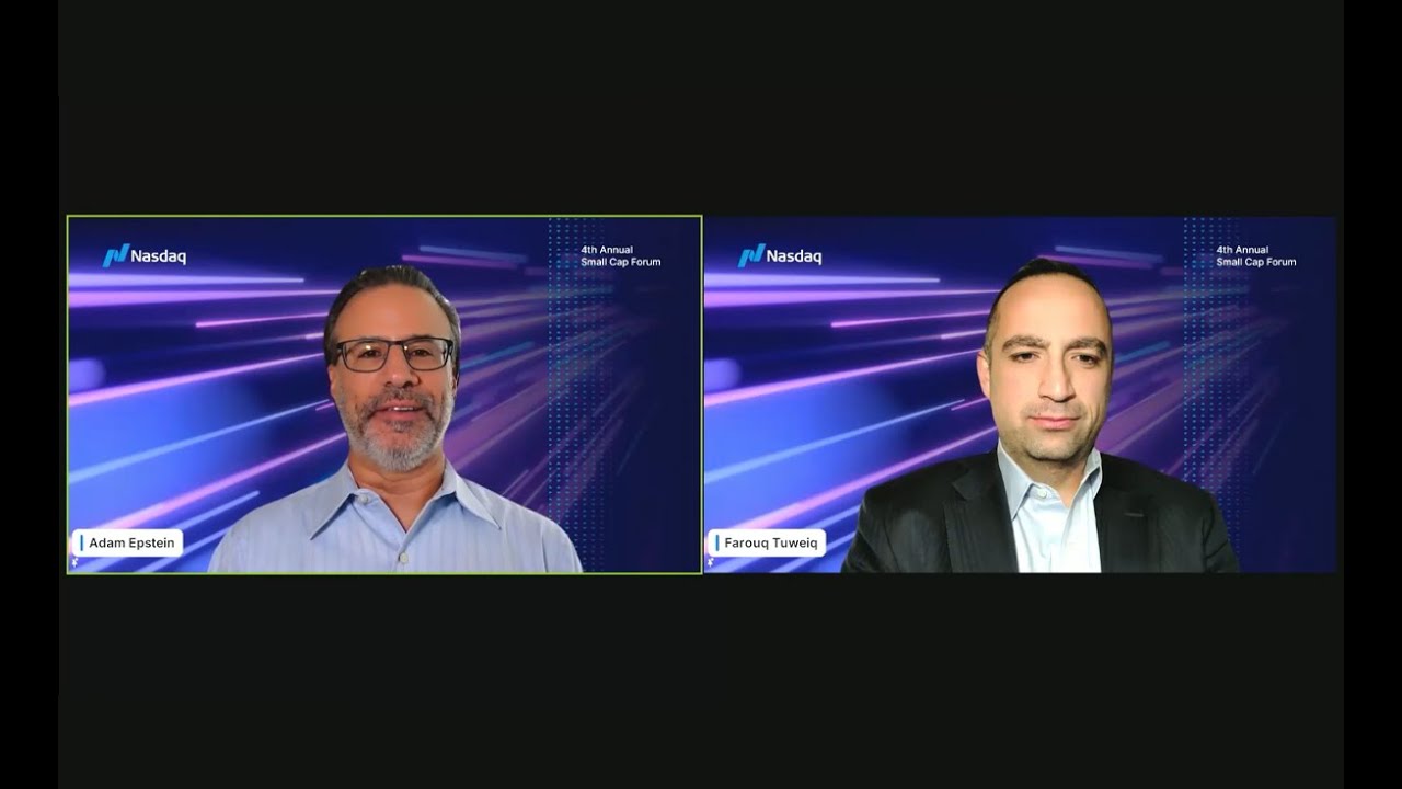 CFO Farouq Tuweiq, NASDAQ 4th Annual Small Cap Forum - YouTube