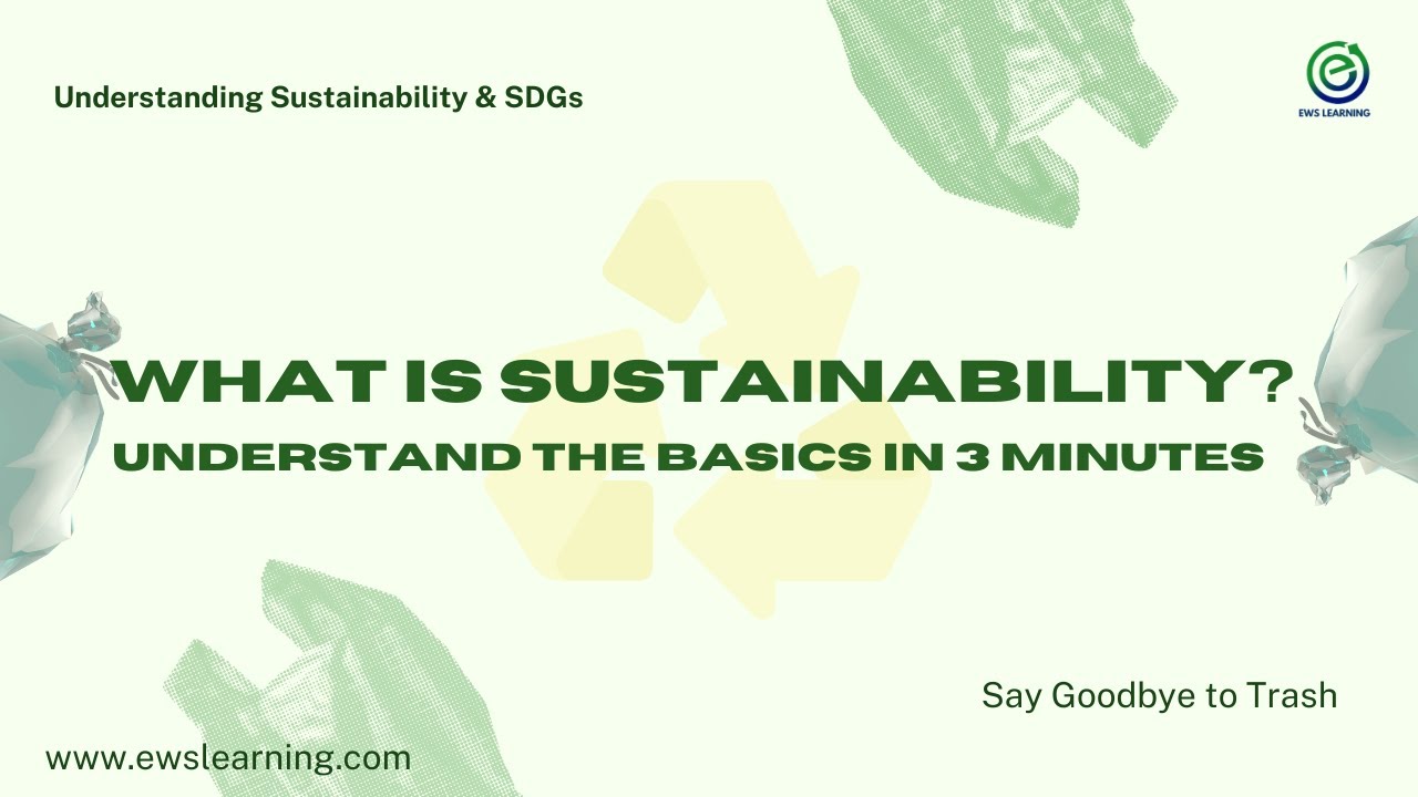 What is Sustainability? | Understand the Basics in 3 Minutes - YouTube