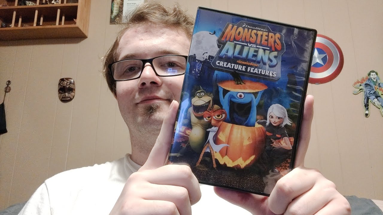 Dollar General Unboxing: Monsters vs Aliens - Creature Features (DVD ...