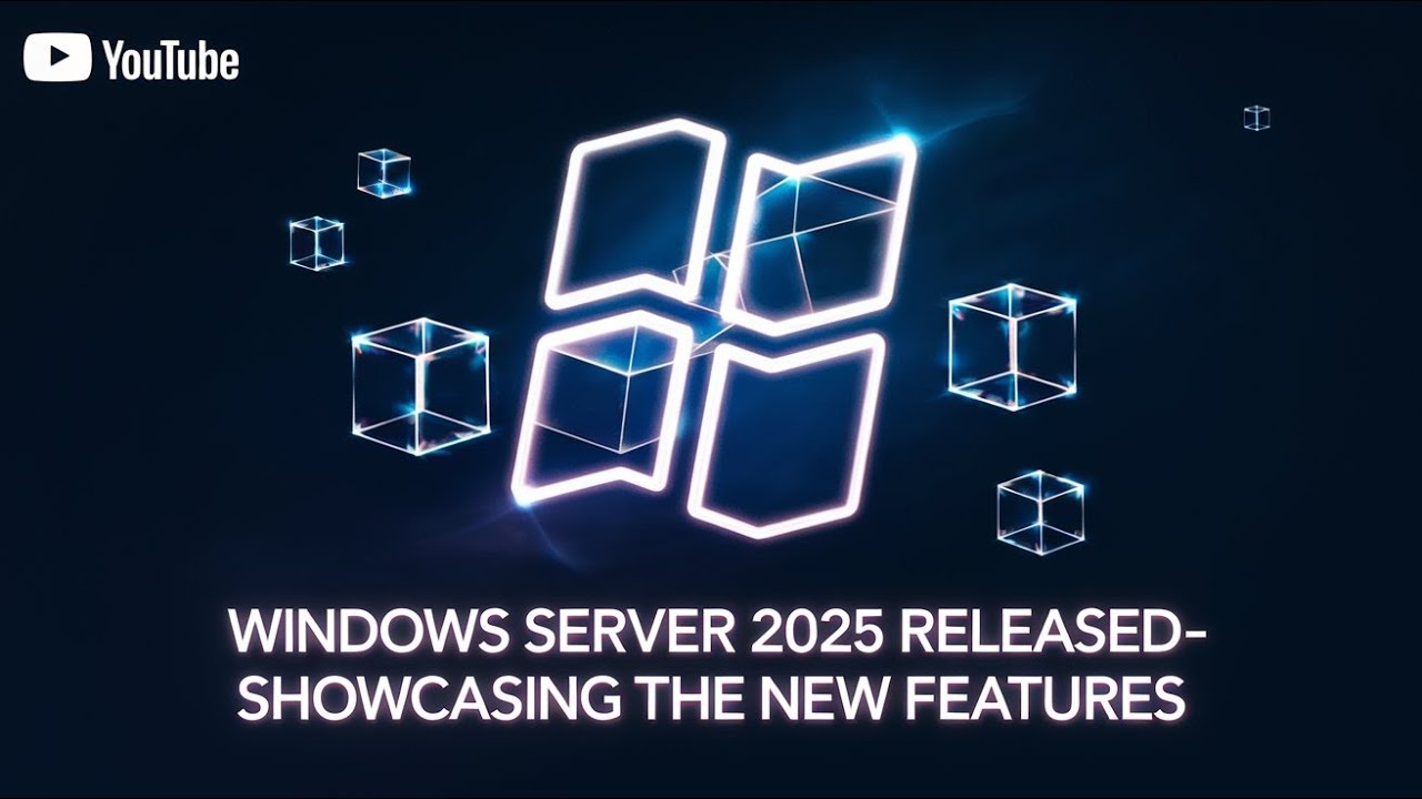 Windows Server 2025 released - YouTube