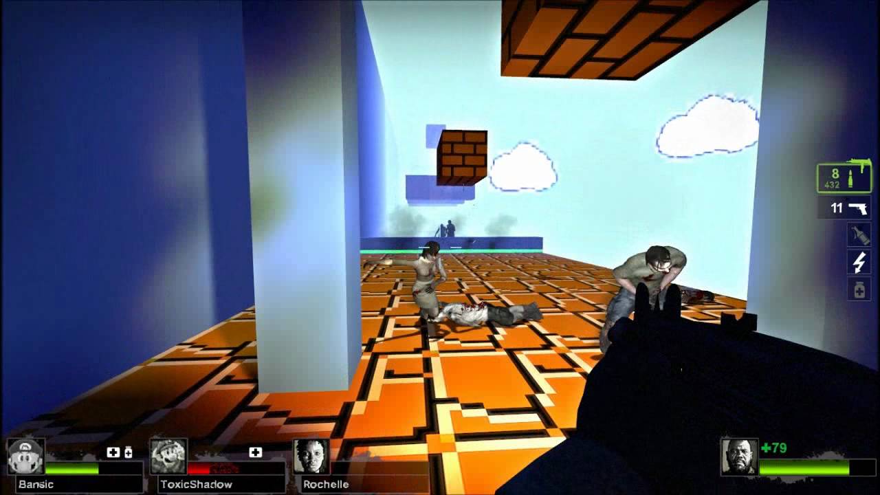 Left 4 Dead 2 Custom Map : Left 4 Mario - YouTube