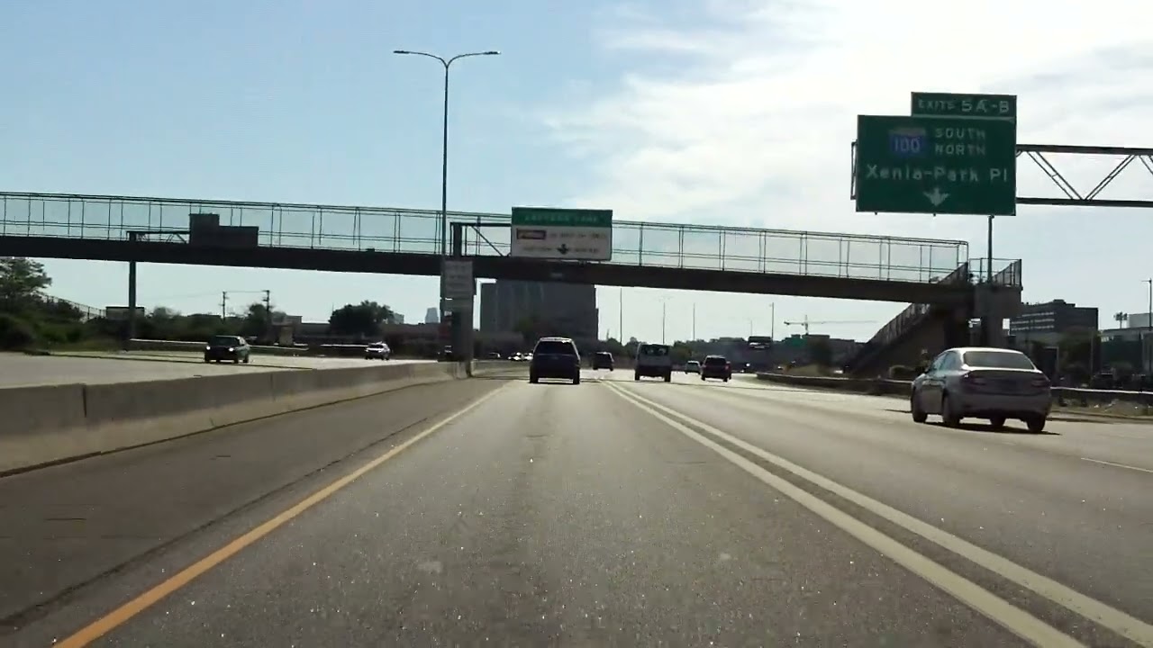 Interstate 394 eastbound (Express Lanes) - YouTube