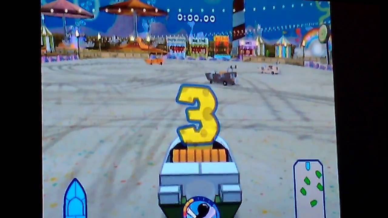 Spongebob boating bash game review - YouTube