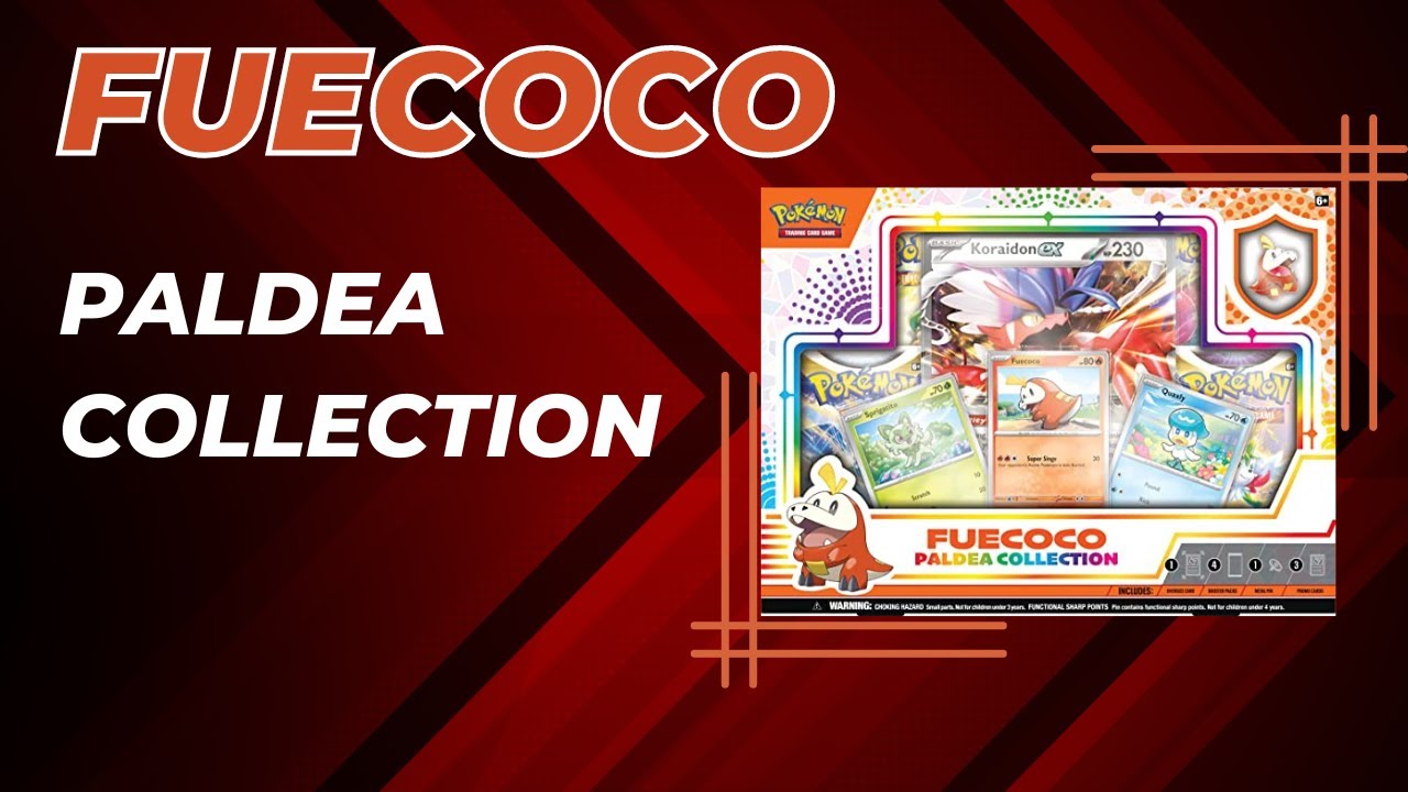 Fuecoco Paldea Collection Box and Silver border's !!!!! - YouTube