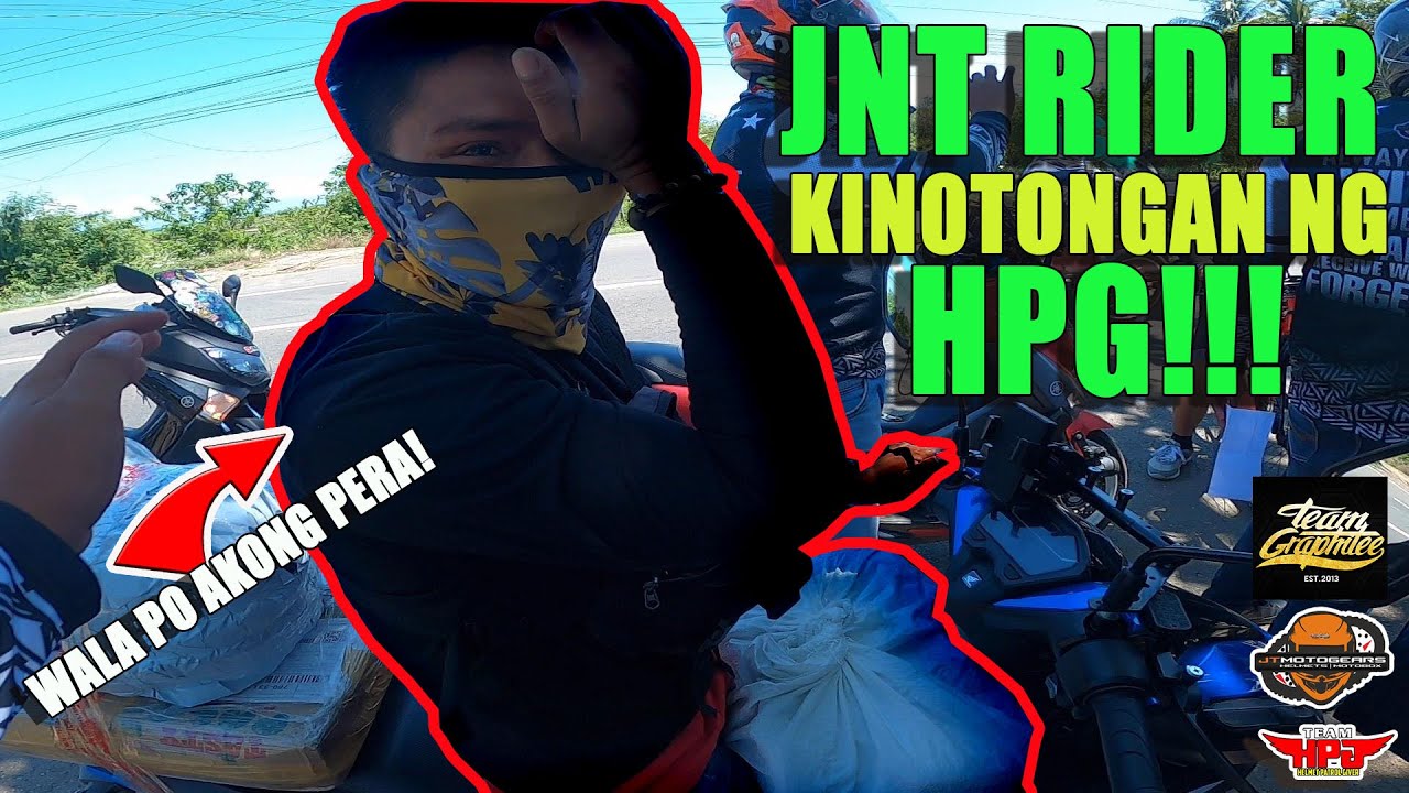 "JNT RIDER KINOTONGAN NG HPG" HELMET PRANK | RYZEN HELMET - YouTube
