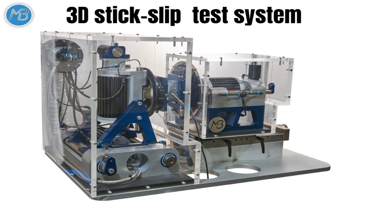 3D Stick-Slip test system - MB Dynamics GmbH - YouTube