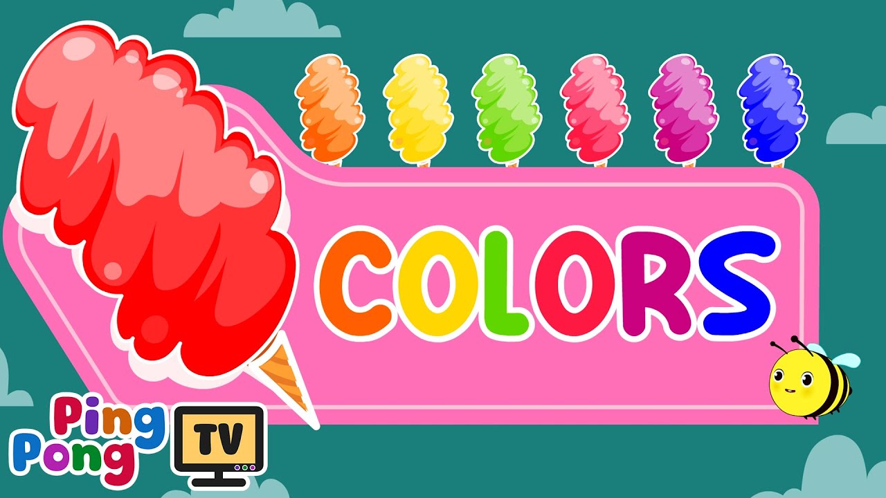 Candy Color Fun🍬🌈🎨 | Learn Colors for Toddlers and Preschool Kids - YouTube