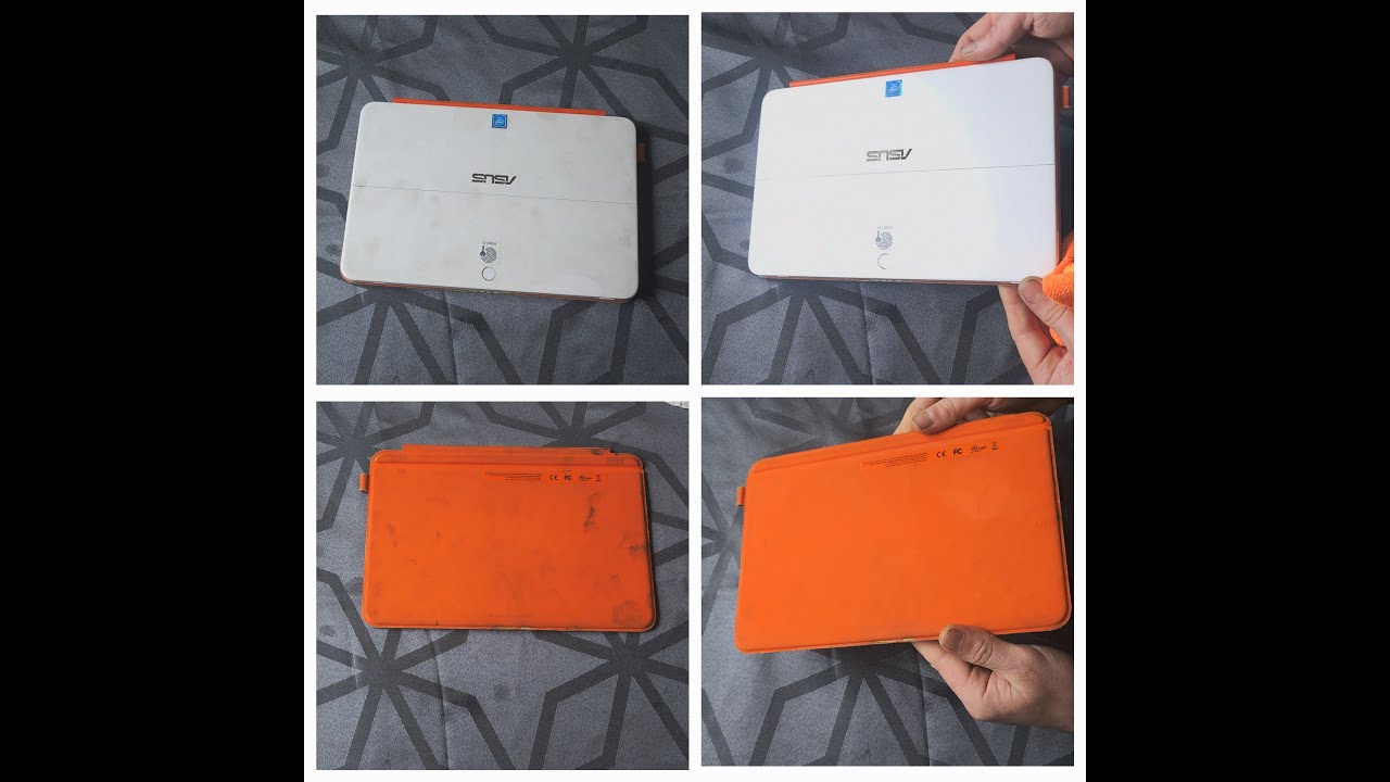How to super clean your Tablet with Glass Polish - YouTube