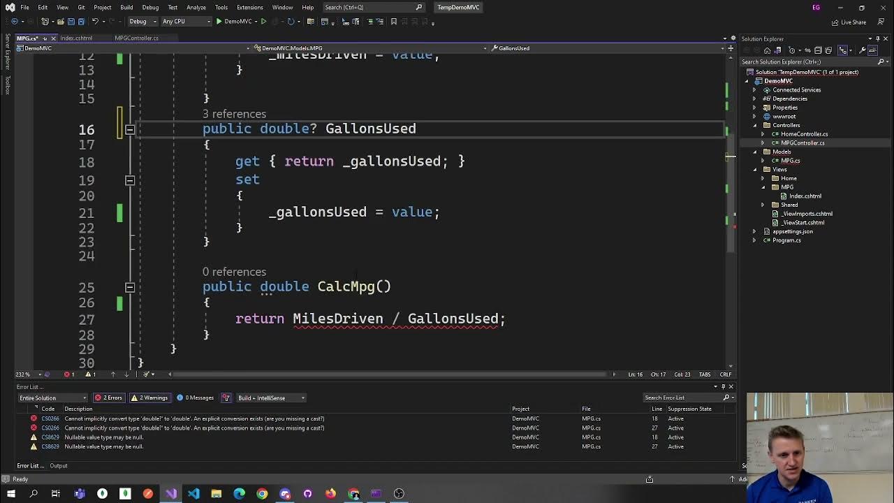 ASP.NET Core MVC - How to have multiple pages that solve different problems - YouTube