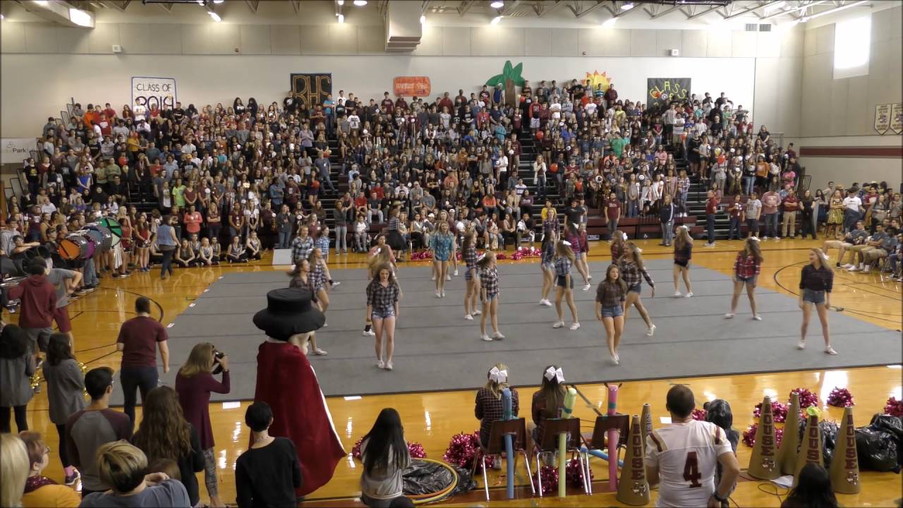 Rouse HoCo Pep Rally - CHEER - YouTube