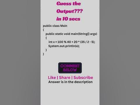 What will be the value of x 🔥 | Java Interview Questions #coding #javashorts - YouTube