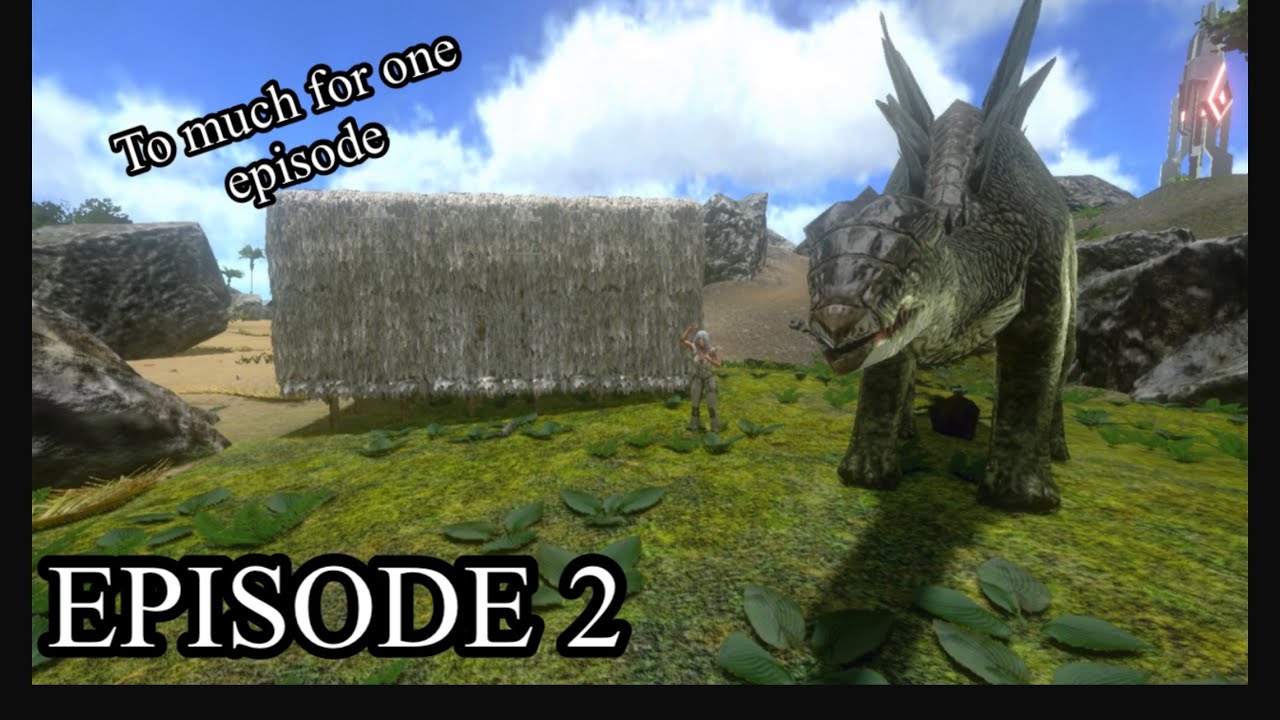 Ark mobile episode 2 series 2(Max level stego tamed!!!) - YouTube
