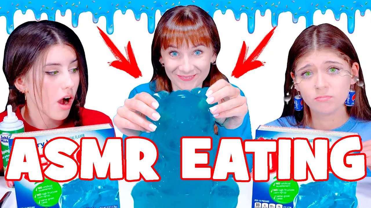 ASMR Eating Sounds Eat Food VS Cooked Food Mukbang - YouTube