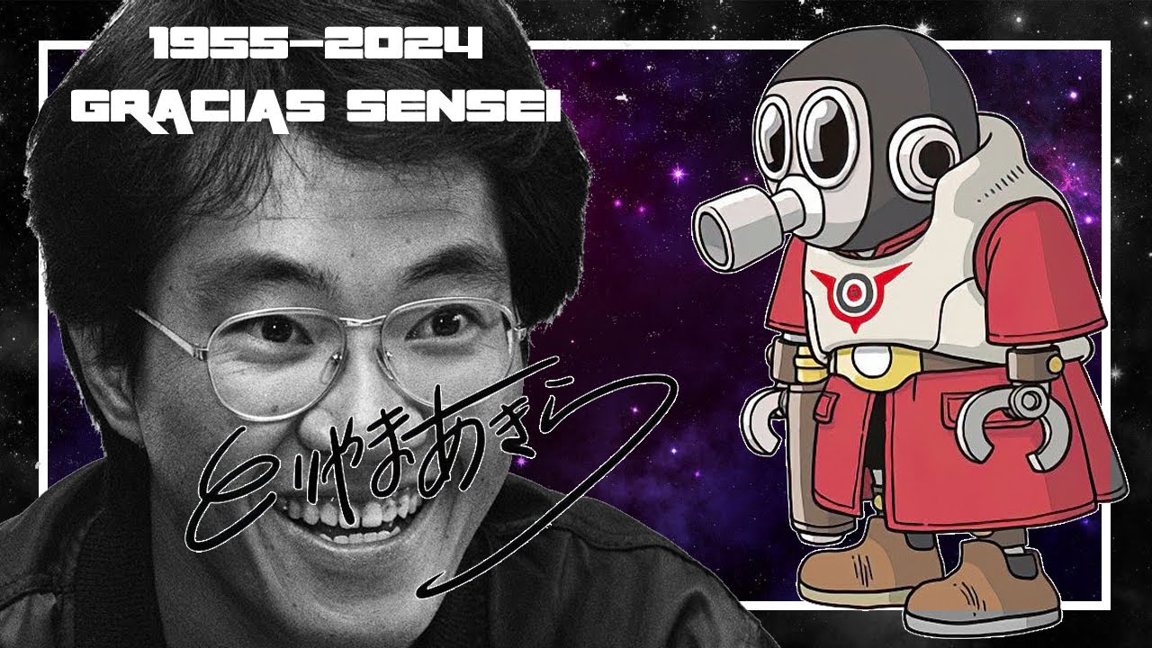 Akira Toriyama Sensei GRACIAS 1955-2024 - YouTube