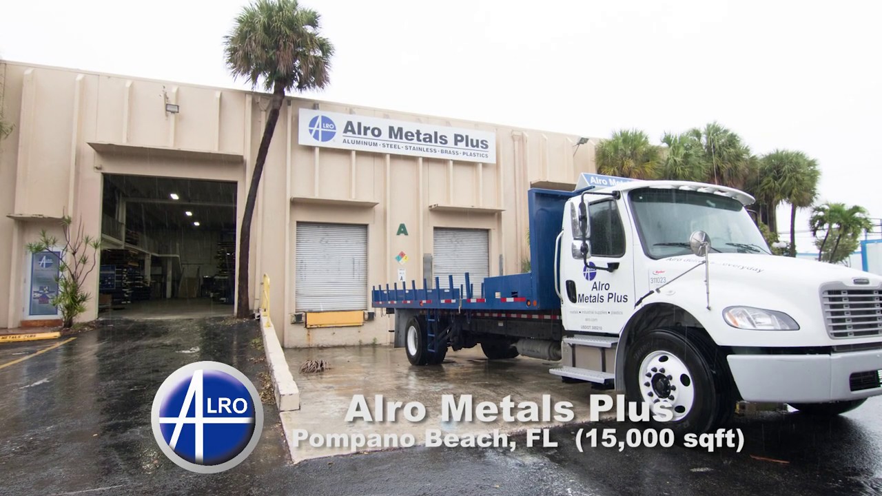 Alro Metals Outlet, Pompano Beach, Florida - Location Tour - YouTube