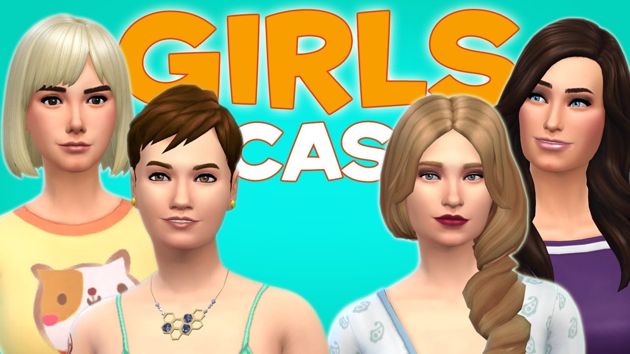 Girls - The Sims 4: Skapa en sim! - YouTube