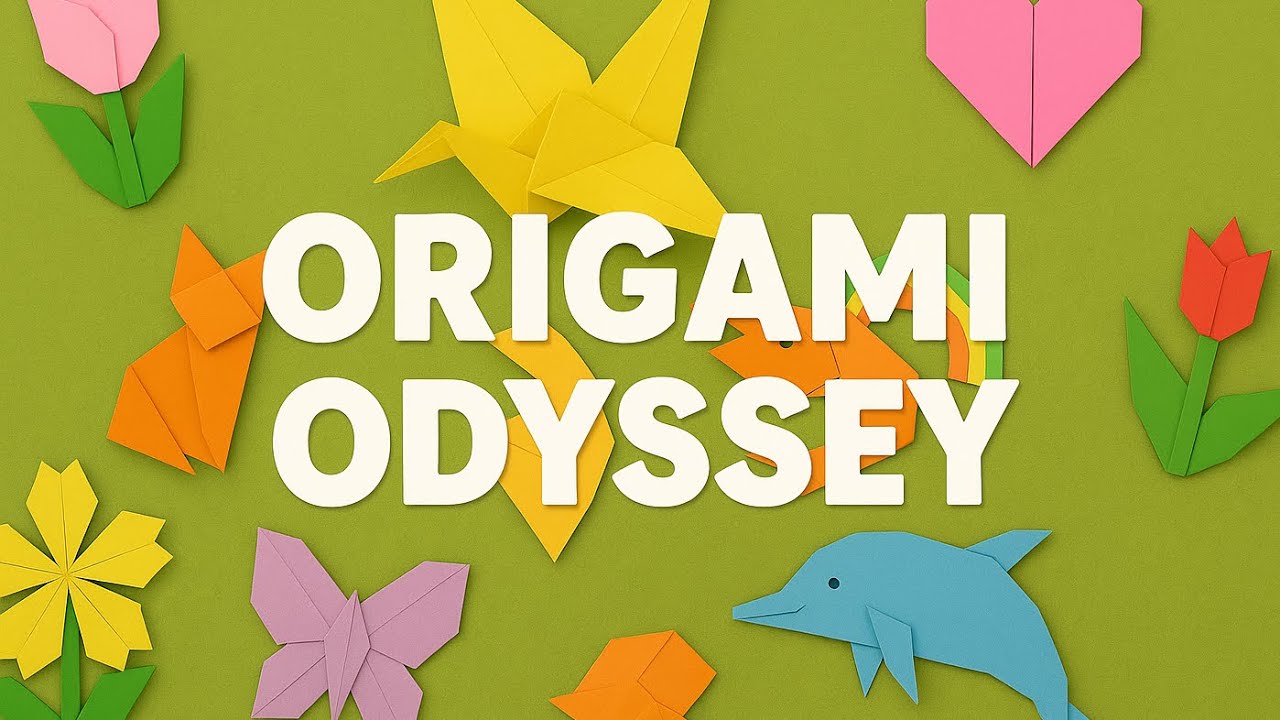 Origami Odyssey 🗾 | Talking Toolbox Ep.2 | Funny Kids Animation About ...