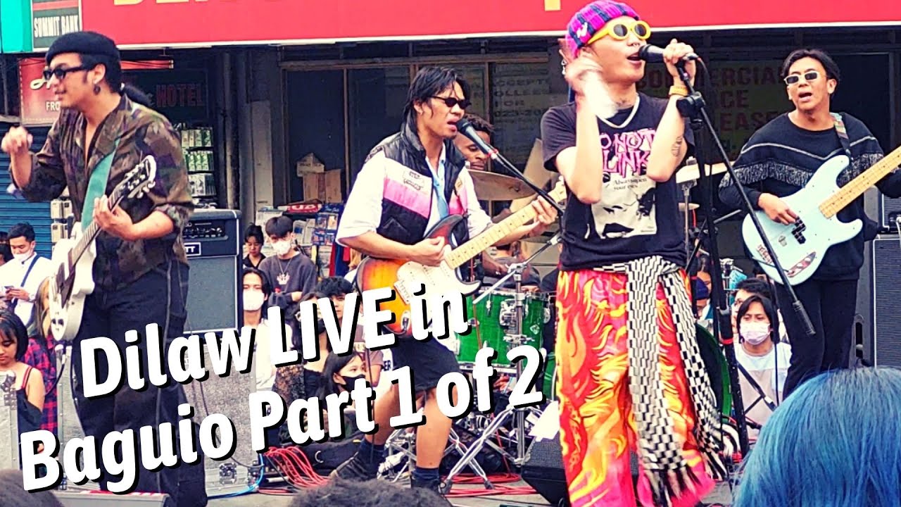 [BEST QUALITY] Dilaw LIVE concert at Session Road, Baguio City, Part 1 ...
