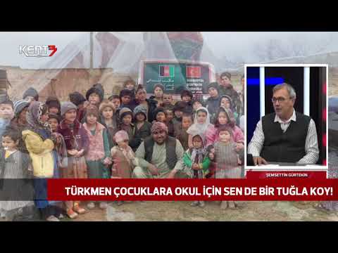 TÜRKMEN BALALARA OKUL İÇİN SEN DE BİR TUĞLA KOY