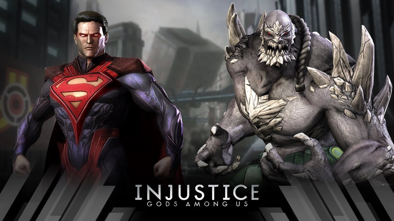 Injustice Gods Among Us - Superman Vs Doomsday (Very Hard) - YouTube