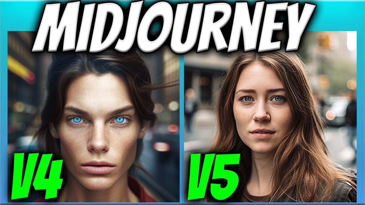 Midjourney V5 vs V4 COMPARISON - YouTube