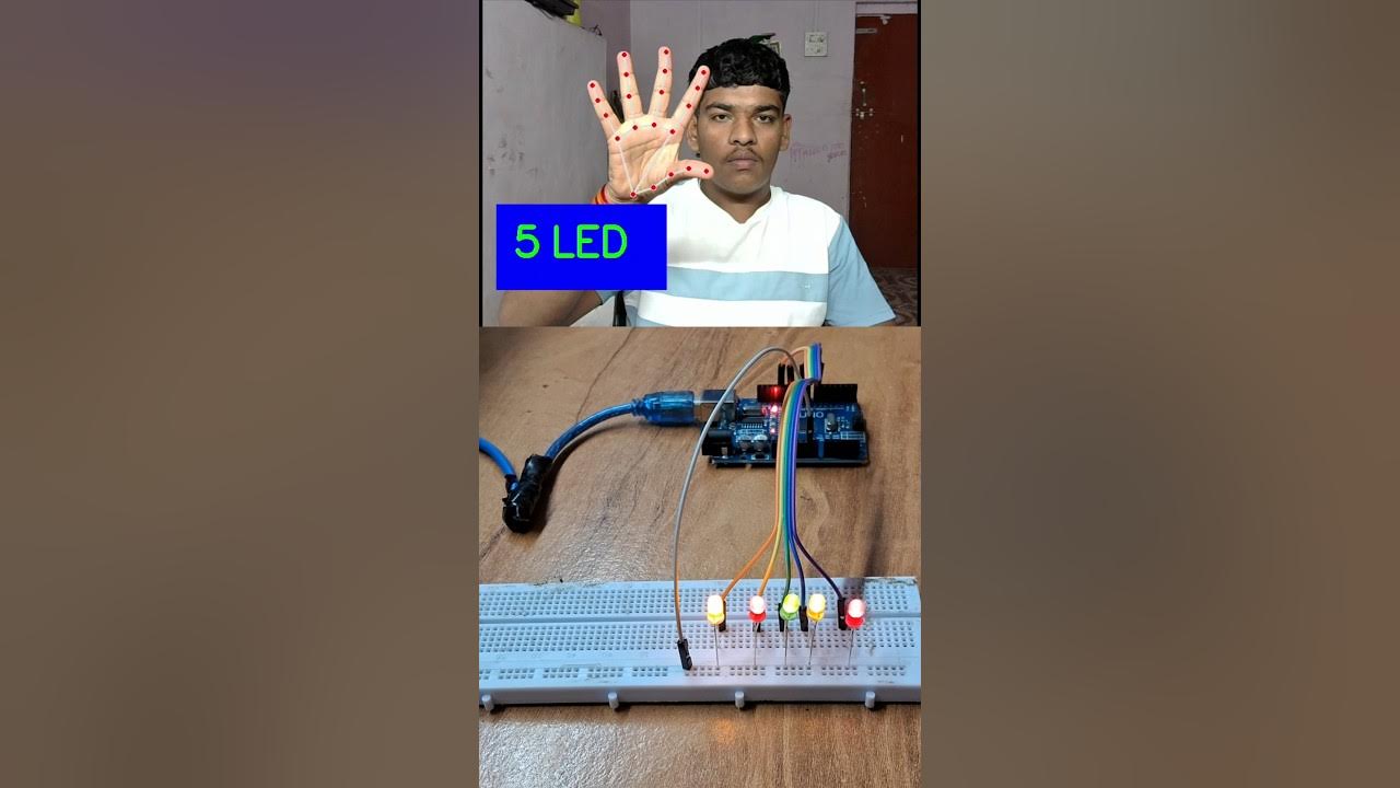Finger Light Cantrol Arduinoproject Scienceproject Arduino Experiment Project Light