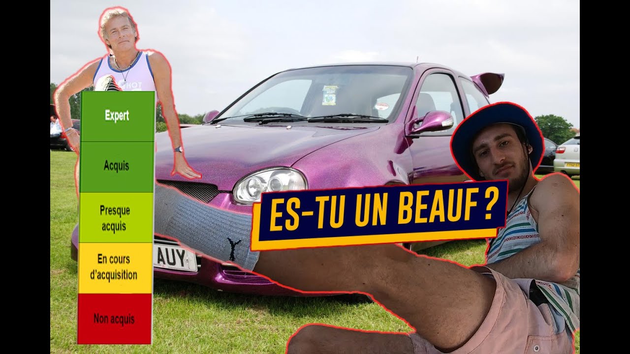 ES-TU UN BEAUF ? (Test de beauferie) - YouTube